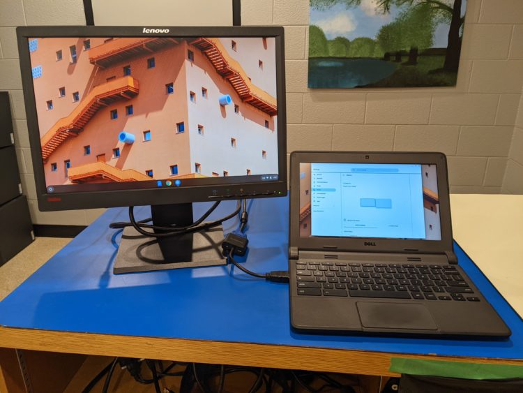 Connecting a Chromebook to a Projector, Monitor, or Television ...